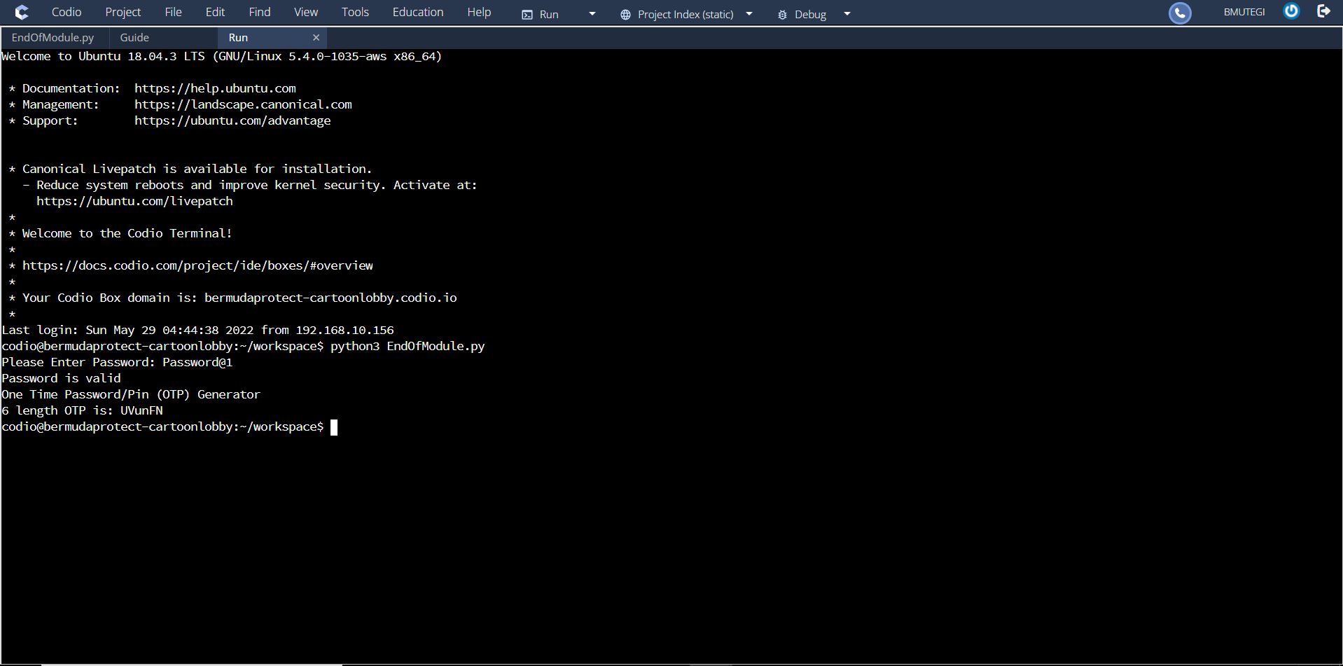 Module 1: Launching into Cyber Security